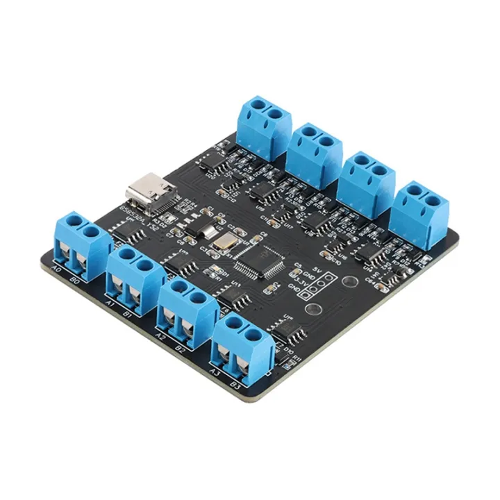 USB to 8 Channel RS485 Serial Board Type-C to 8 Way RS485 Serial Board ...