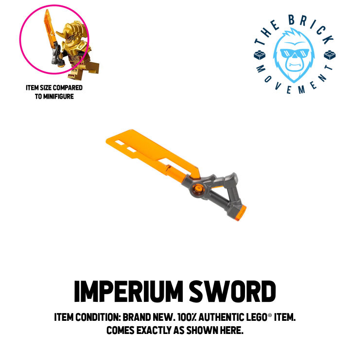 LEGO® ACCESSORIES - WEAPON - NINJAGO Imperium Sword | Lazada PH