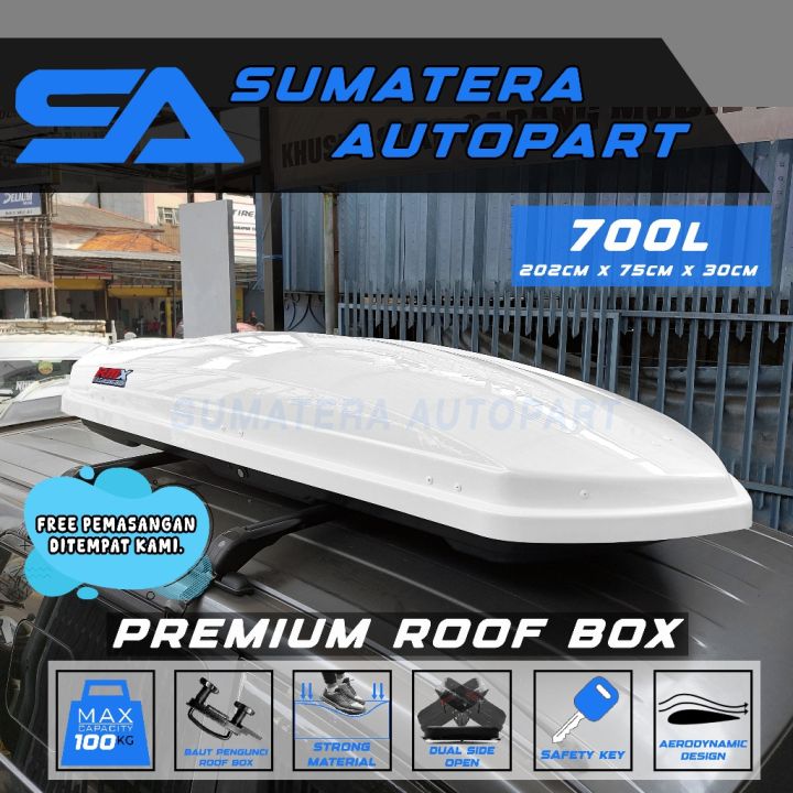 Roof Box Bagasi Atas Mobil Rofbox Roofbox Universal Rmx Premium ...