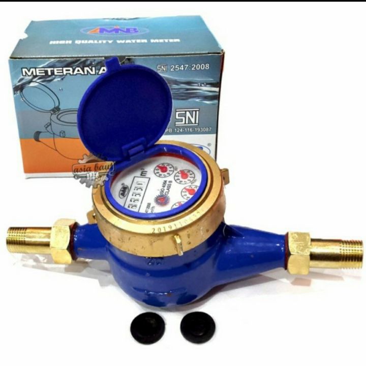 METERAN AIR PDAM BESI PAM WATER METER 1/2 INCH SNI | Lazada Indonesia