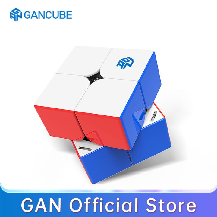 GAN 251 M Pro รูบิก รูบิค GAN Cube 2X2 แม่เหล็กลูกบาศก์ความเร็วสติกเกอร ...