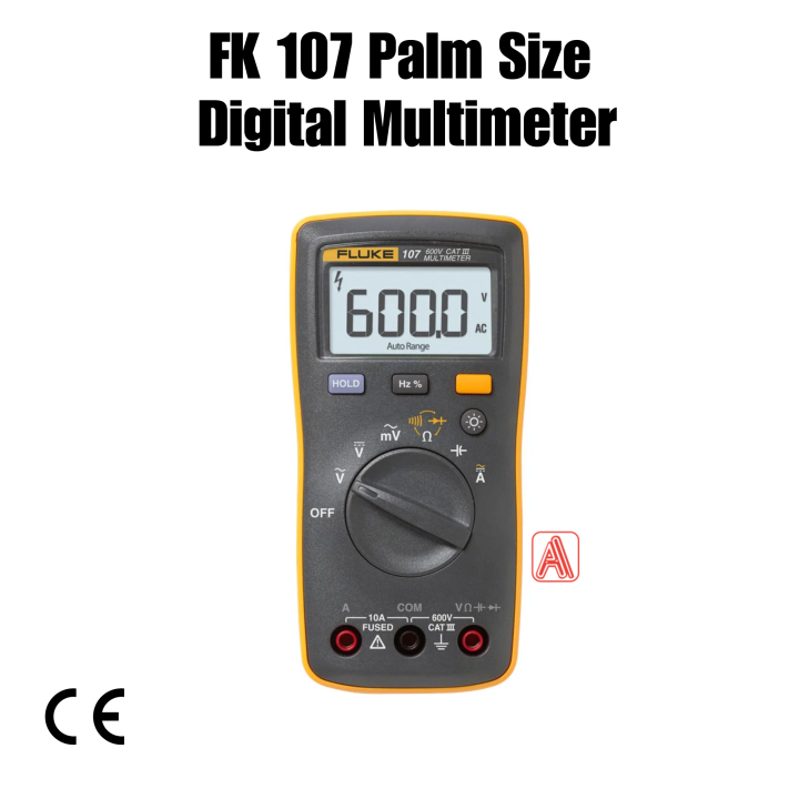 FLUKE 107 Palm-sized Digital Multimeter - Original | Lazada