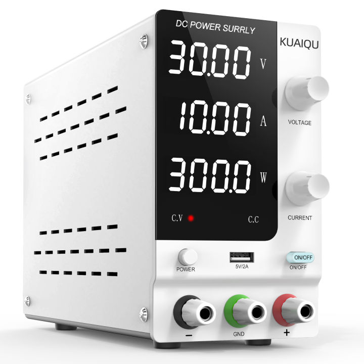 KUAIQU USB Adjustable Dc Power Supply 30v 10a Switching Power Supplies ...