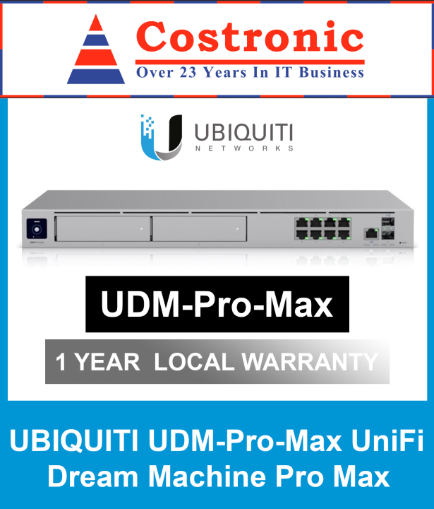 UBIQUITI Dream Machine Pro Max UniFi Access Point - High-Speed Wireless ...