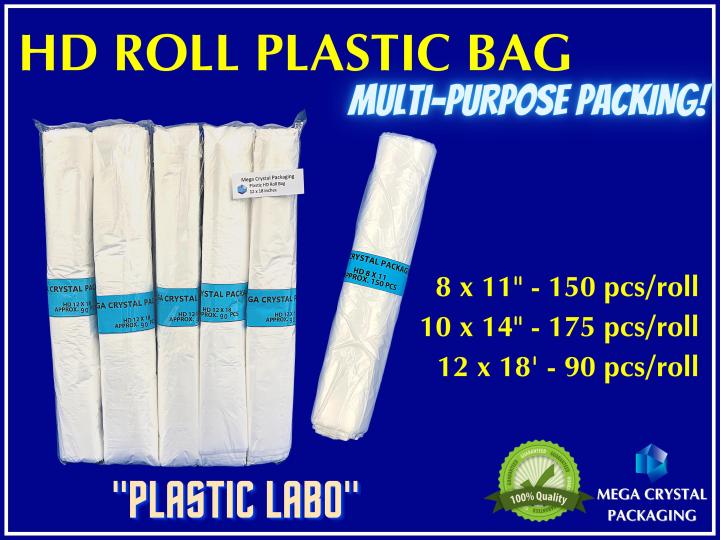 Plastic Bag HD Roll All-Purpose Packing "Plastic Labo" [ Laundry ...