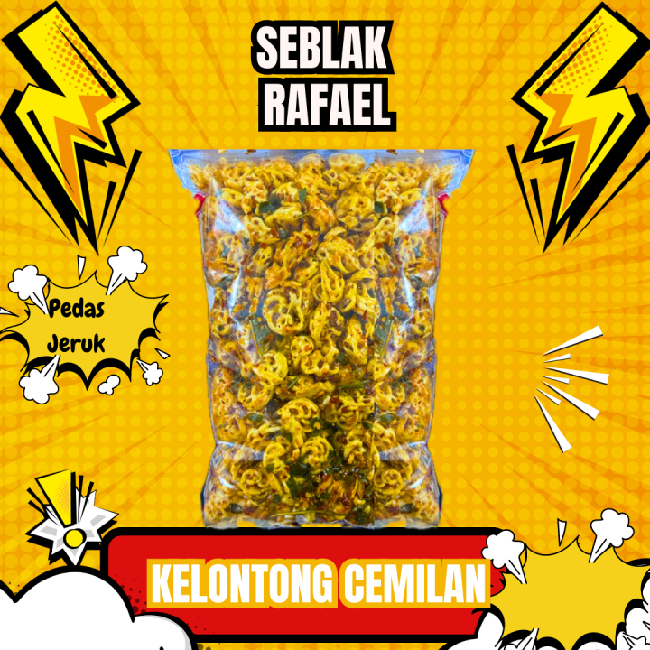 Sebring Rafael Tan 500 GRAM (Kerupuk Babangi Bantet)Seblak Kering Viral ...