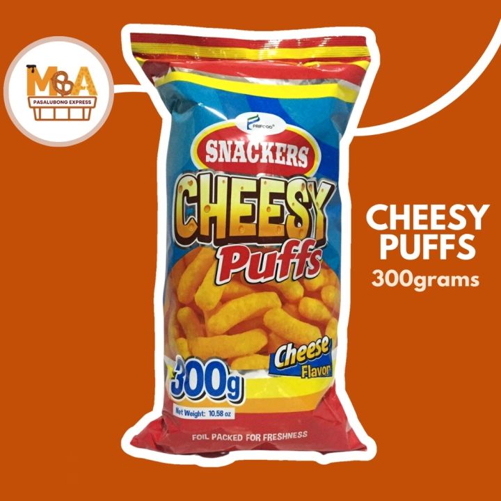 SNACKERS CHEESY PUFFS (300 GRAMS) | Lazada PH