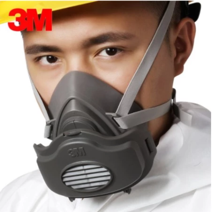 Masker 3M Masker Gas Respirator Filter 3M 3200 N95 Pelindung Debu Gas ...