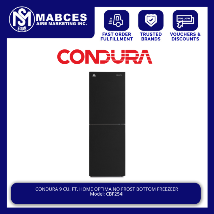 Condura 9.0 cu. ft. Home Ultima No Frost Inverter Bottom Freezer Two ...