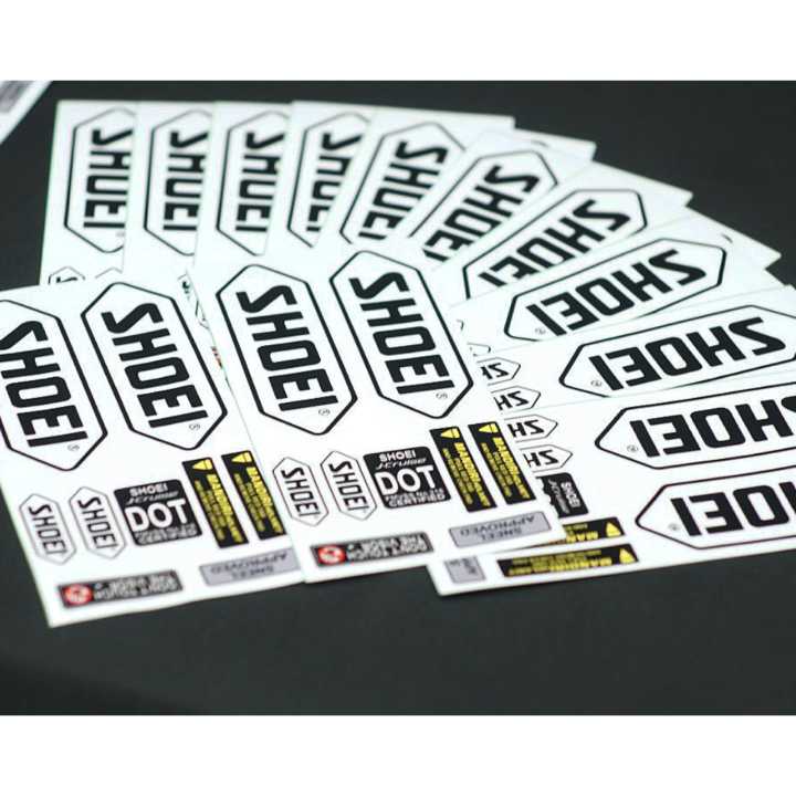 STIKER HELM SHOEI JCRUISE I STICKER HELM | Lazada Indonesia