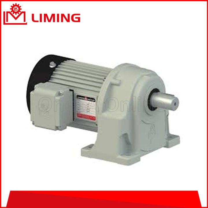 LIMING WORM GEAR REDUCER MOTOR,0.25HP 0.18KW 3PH 4P 1400RPM R40(SH-10 ...