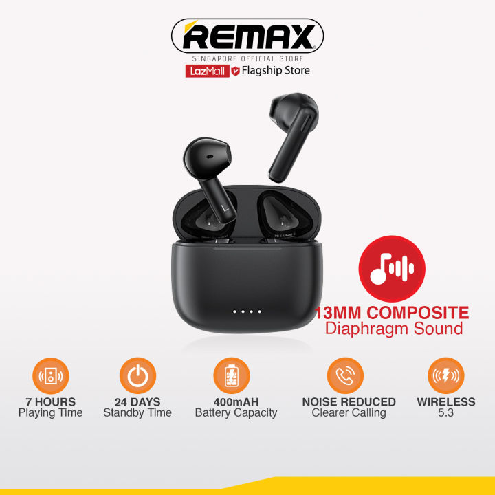 [Remax Audio] Cozybuds 2E ENC Wireless Earbuds with ENC Noise ...