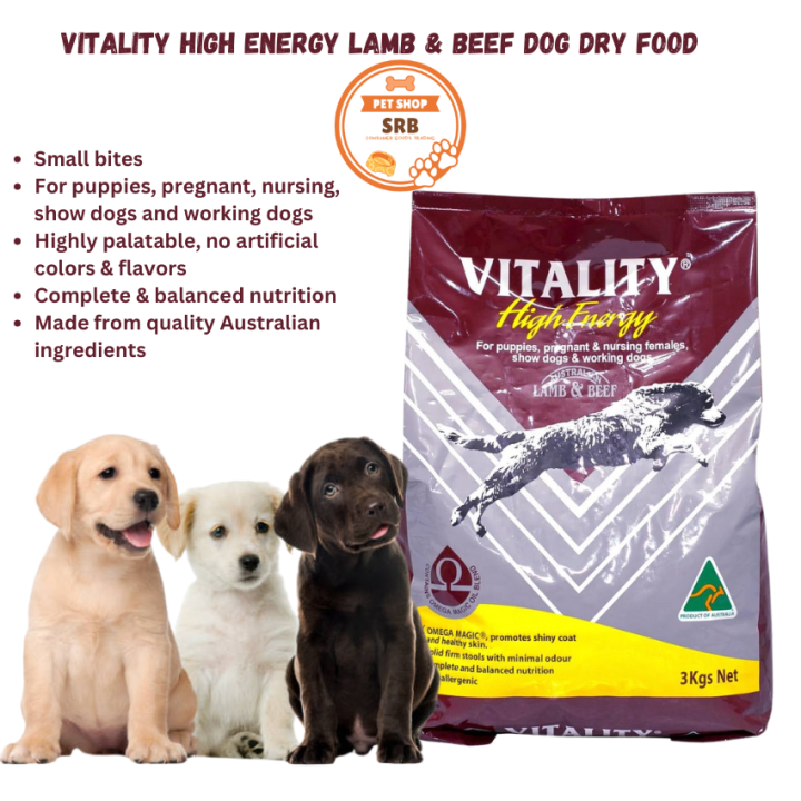 VITALITY HIGH ENERGY PUPPY ( For puppies, pregnant, nursing, show dogs ...