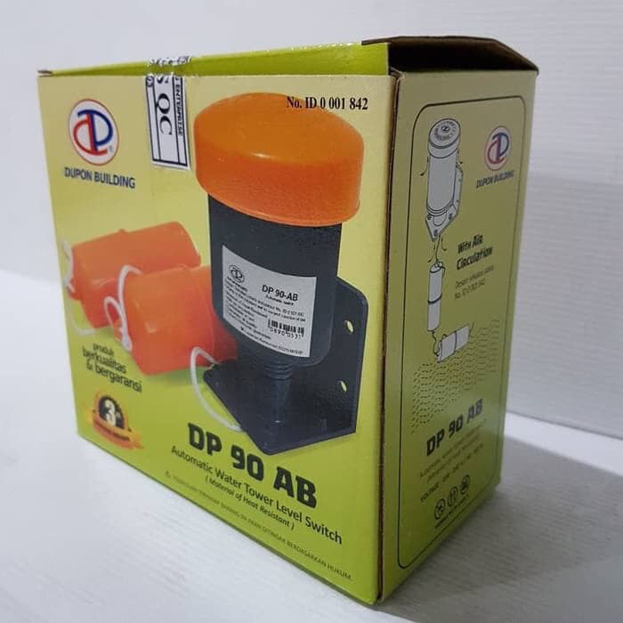 Pelampung Otomatis Tandon Dupon DP 90 AB Otomatis toren tandon Atas dupon Otomatis Listrik Dupon ...