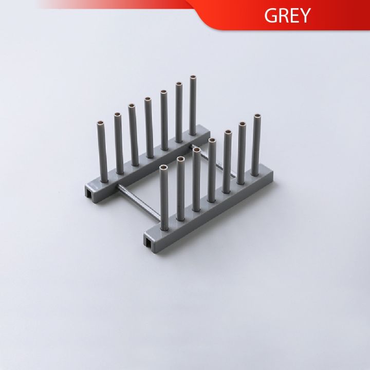 Plastic Dish Rack Plate Drying Rack Plate Holder Rak Pinggan Tempat ...