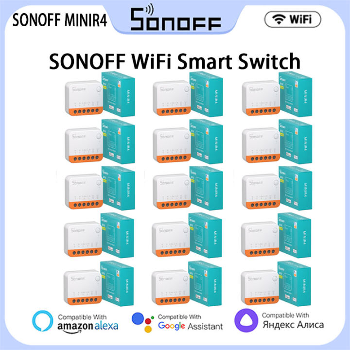 Sonoff Minir4 Wifi Smart Switch 10a 2-way Alexa Control Smart S-mate ...