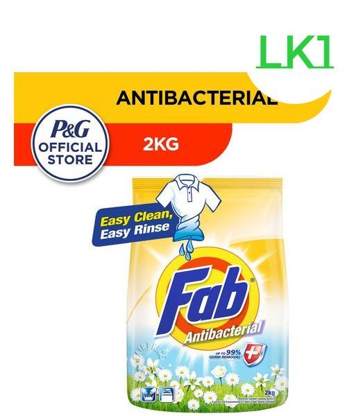 Fab Detergent Powder Antibacterial Household Cleaning Powder | Lazada ...
