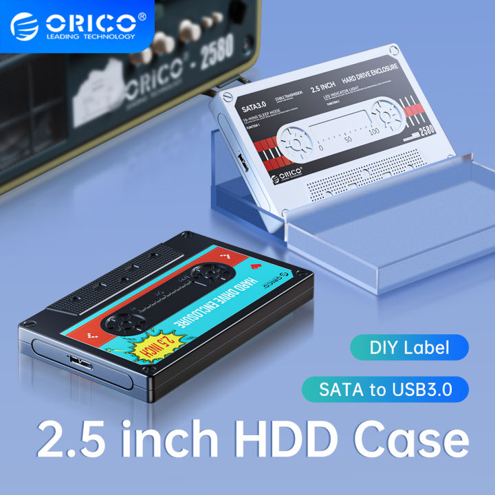 ORICO 2.5'' HDD Enclosure SATA to USB3.0 External Hard Drive Case 5Gbps ...