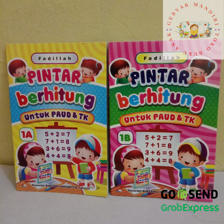 Buku Pintar Berhitung Jilid 1 untuk Anak PAUD TK dan Pra SD | Lazada ...