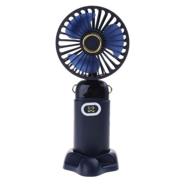 DS-18 New 6000MAH digital mini fan Fan Portable Handheld Fold Office ...