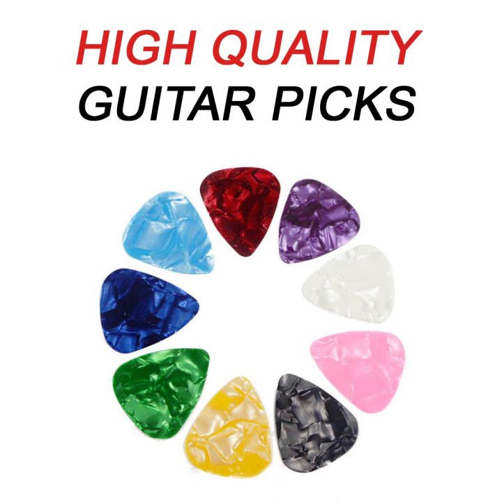 Guitar Picks Random Colors High Quality (Per Piece)-ᴅɢᴍꜱᴛᴏʀᴇ- | Lazada PH