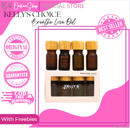Kelly's Choice Breathe Love Diffuser Blend Oil Set Kelly's Choice ...