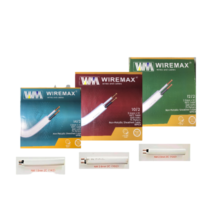 PER BOX PDX (75 METER) Loomex Wire / Duplex Solid Wire (14/2, 12/2 ,10/ ...