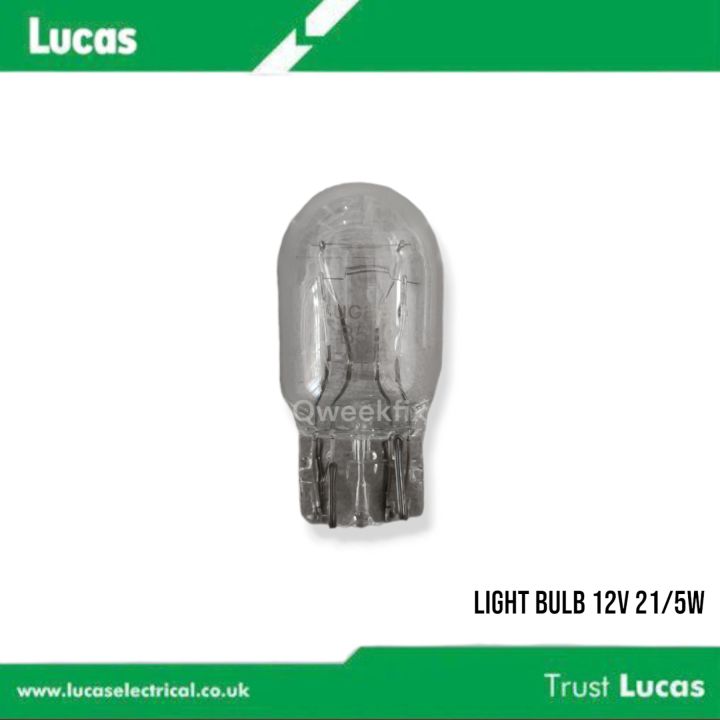 Lucas Light Bulb 12v 5w T20 | Lazada PH