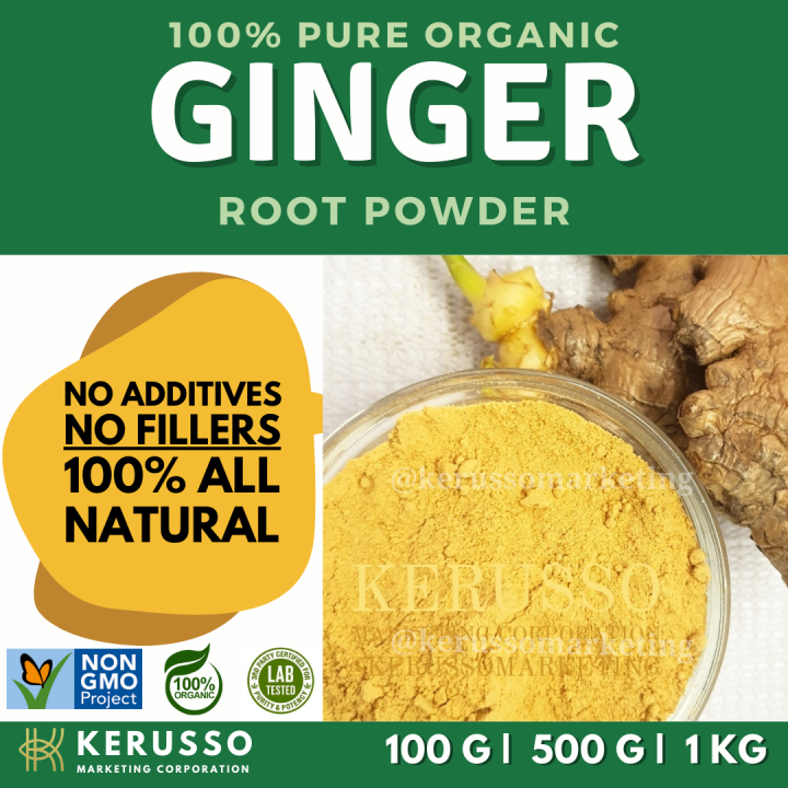 Ginger Powder Organic 1000 grams 500 grams 100 grams | Lazada PH
