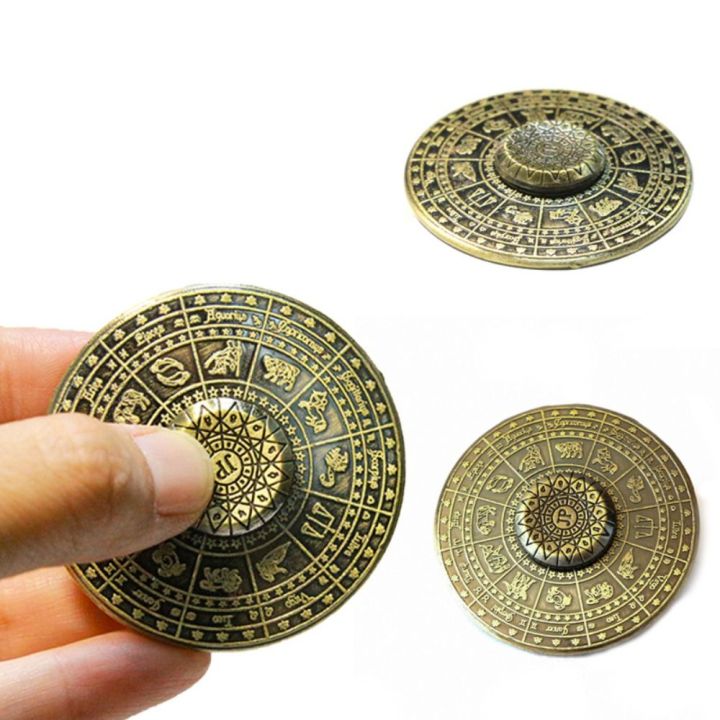 FLUTE Destiny Compass Astrolabe Fidget Spinner Rotating Constellations ...