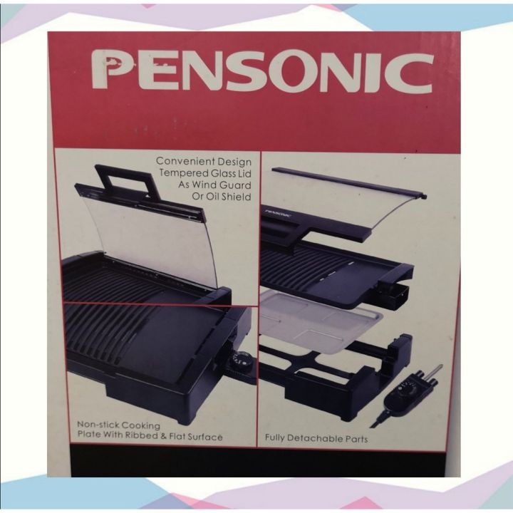 PENSONIC TABLE TOP GRILL PTG-10 | Lazada