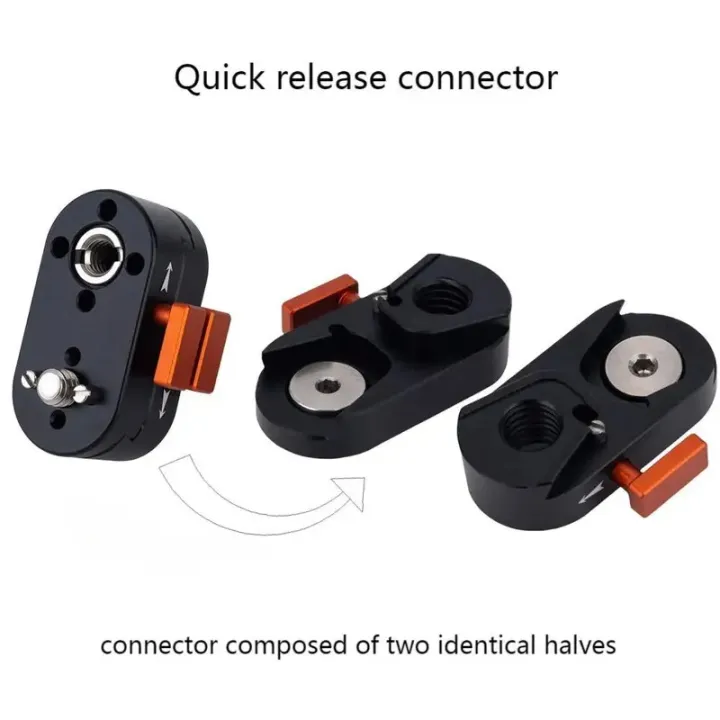 3/8 Screw M3 Locating PinField Monitor Quick Release Plate for LCD ...
