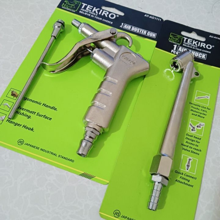 Paket lengkap / Tekiro Alat Pompa / Kepala Isi Angin 6" - Air Chuck 6 ...