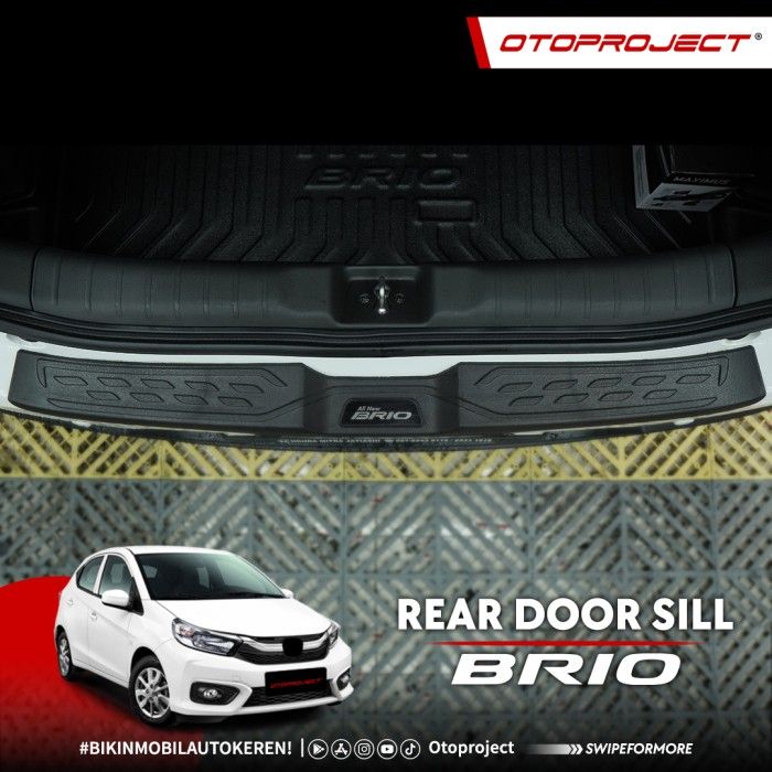 REAR DOOR SILL PLATE ALL NEW BRIO INJECTION - REAR DOOR SILL | Lazada ...