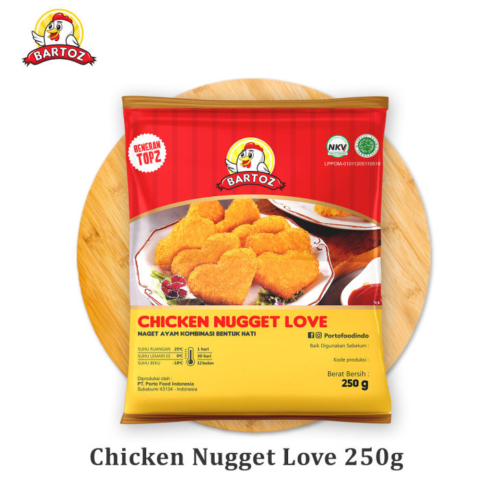 Bartoz Chicken Nugget Bentuk Hati 250 GR | Lazada Indonesia