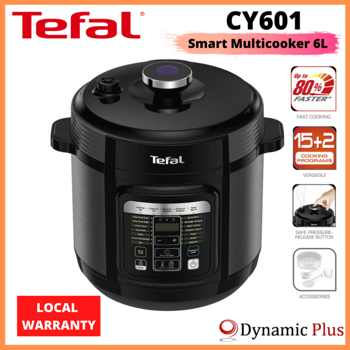 Tefal CY601 Home Chef Smart Multicooker 6L | Lazada Singapore