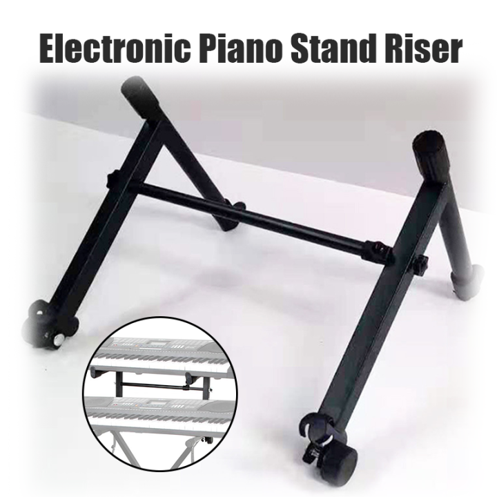 Universal X-Style Electronic Piano Stand Riser Adjustable Keyboard ...