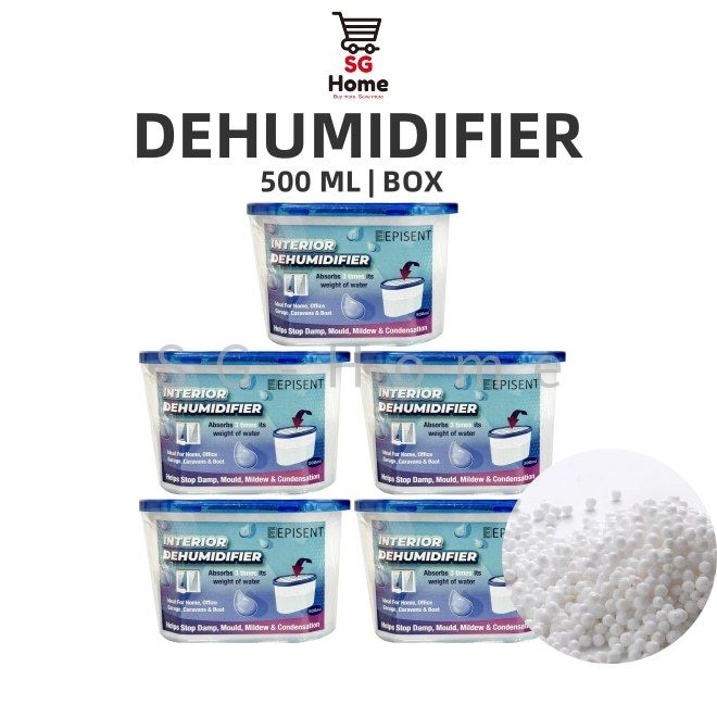 Dehumidifier Moisture Absorber Anti Molding Odours Removal Disposable ...