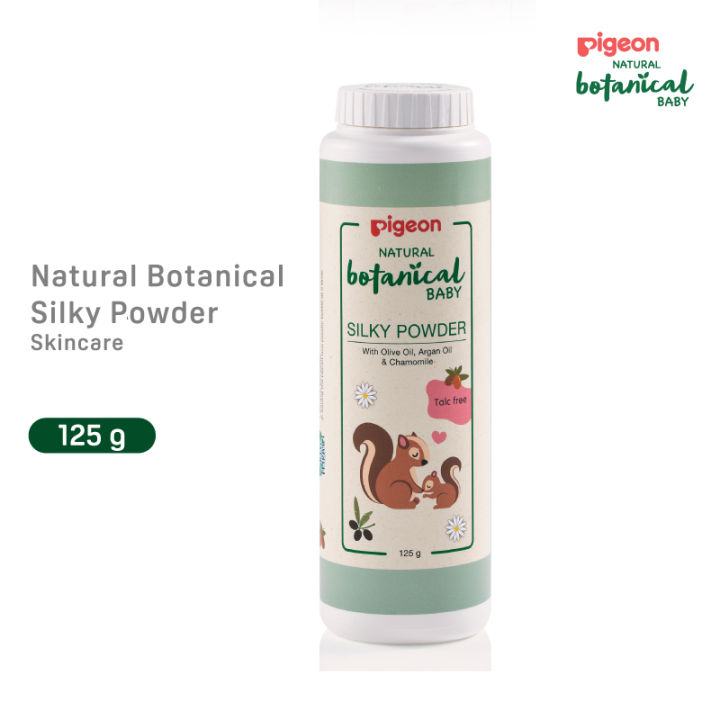 Pigeon Natural Botanical Baby Silky Powder 125g | Lazada Singapore