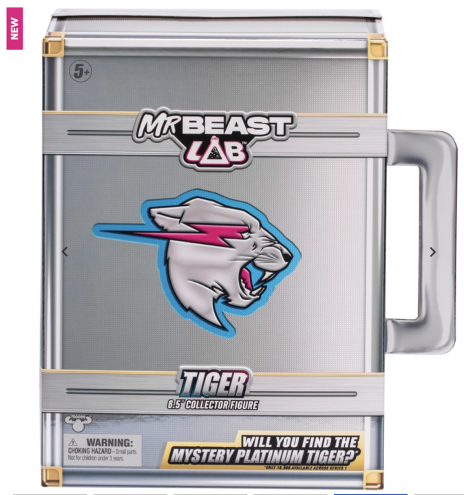 มิสเตอร์บีส MrBeast Lab Apex Beast Collector Figure - Apex Beast Tiger ... มิสเตอร์บีส MrBeast Lab Apex Beast Collector Figure - Apex Beast Tiger ...