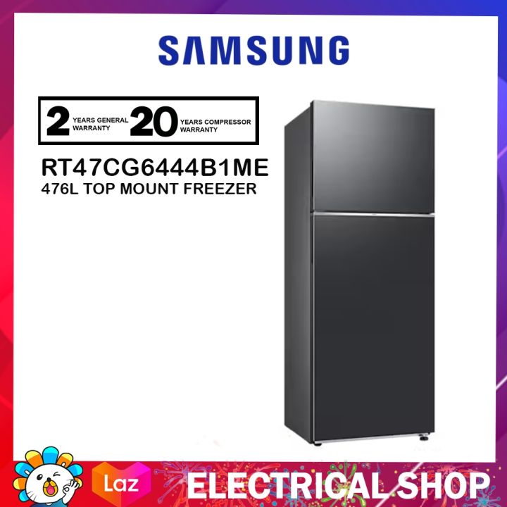 Samsung 476L Top Mount Freezer RT47CG6444B1ME Inverter Refrigerator ...
