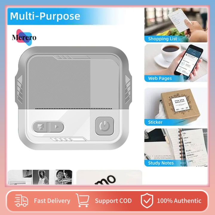 X100 Multifunctional Mini Small Portable Thermal Bluetooth Pocket Photo ...