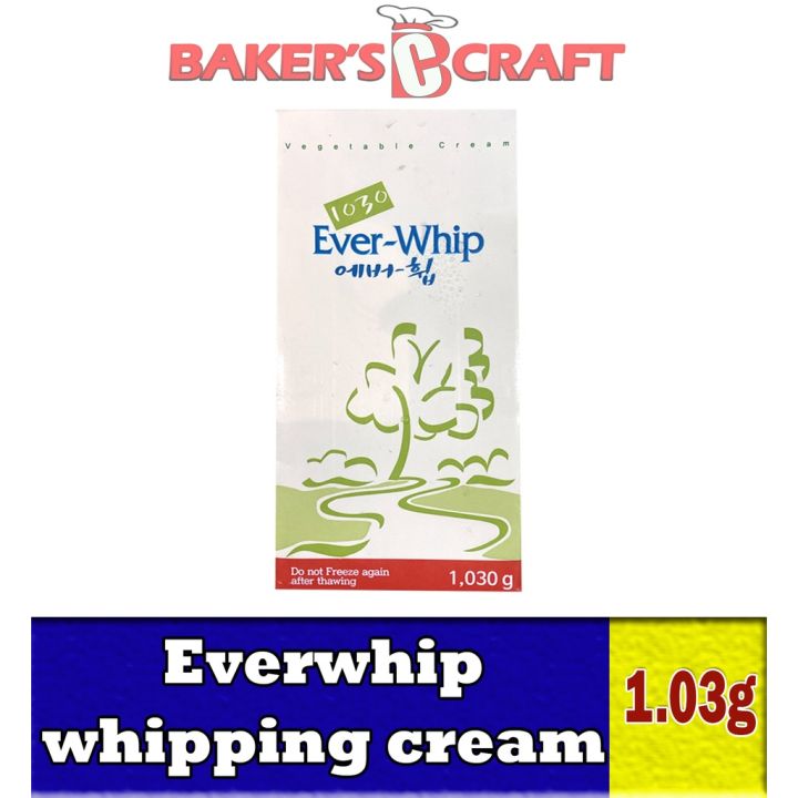 Everwhip whipping cream 1030g Everwhip Cream Original is the ...