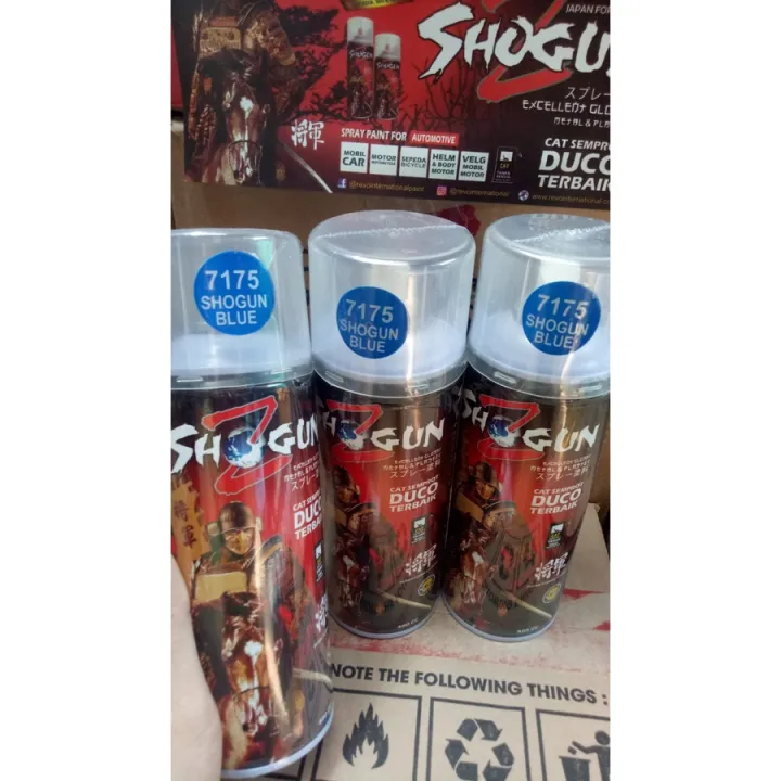 Cat semprot duco shogunz pilok shogun z 7175 shogun blue 400cc biru ...