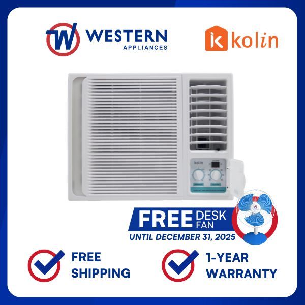 Kolin KAM150CMC32 1.5HP Compact Window Type Air Conditioner | Lazada PH