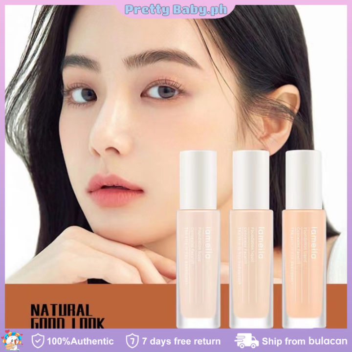 LAMEILA Face Matte Liquid Foundation Base Makeup Moisturize Oil Control ...