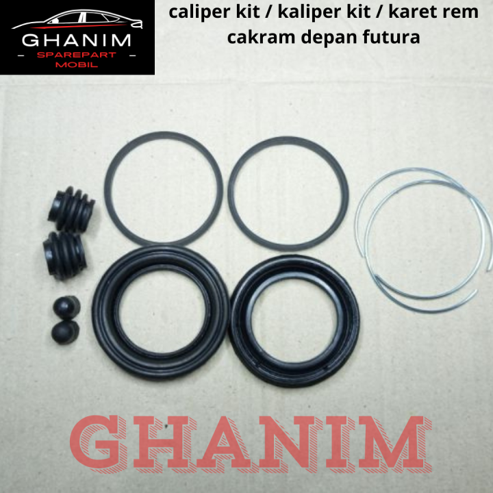 SPAREPART MOBIL caliper kit / kaliper kit / karet rem cakram depan futura | Lazada Indonesia