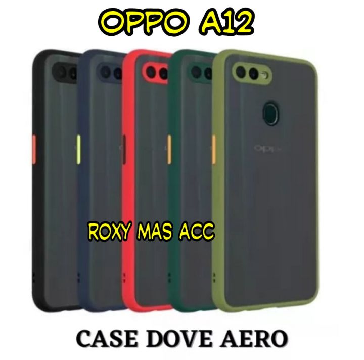CASE HANDPONE KEREN FOR ( OPPO A12 ) CASE DOVE AERO MATTE TRANSPARAN ...