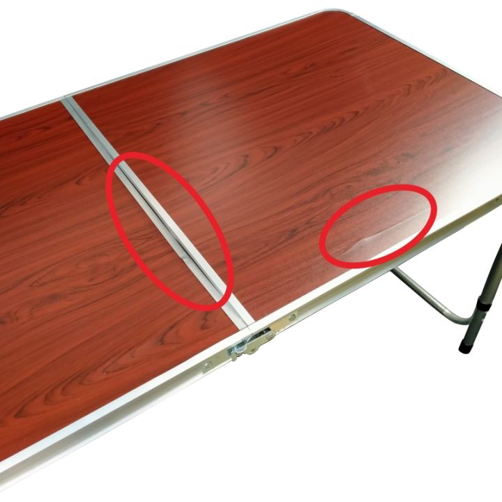 Meja Lipat Koper Portable Ukuran 120cm x 60cm Meja Lipas Serbaguna Meja ...