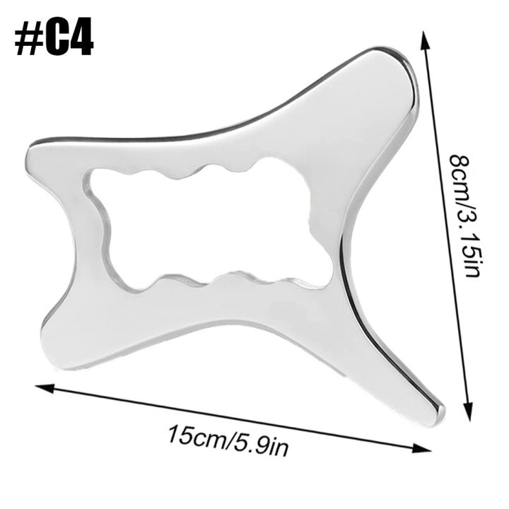 Stainless Steel Gua Sha Massage Tool Soft Tissue Scraping Physical ...